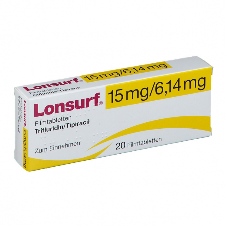 Лонсурф (Lonsurf 15 mg) купить
