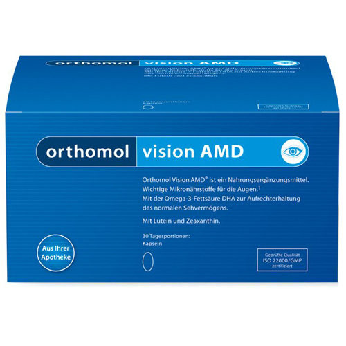 Витамины для глаз Orthomol Vision